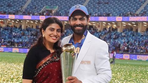 'I Was All Due To...': Ravindra Jadeja's Wife Rivaba Hopes 'Unbeatable' India Will Continue To ...