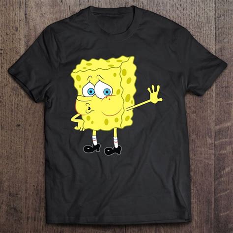 Spongebob Squarepants Womens Spongebob Phew Tee T Shi Gem