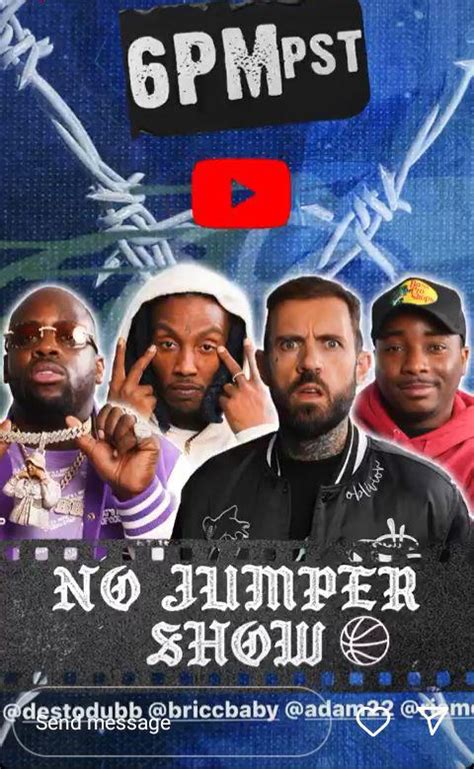 No Jumper show : r/NoJumper
