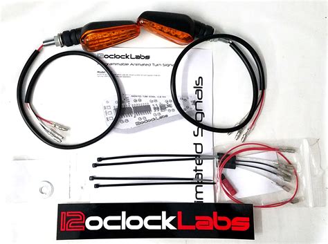 Universal Advanced Programmable Animated Front Or Rear Turn Signals