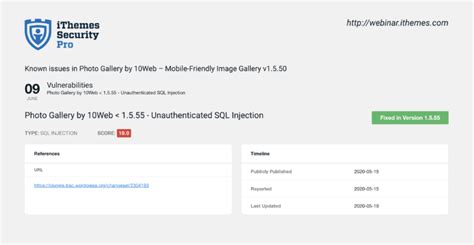 Wordpress Vulnerability Roundup June 2020 Part 1