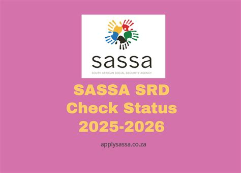 SASSA SRD Check Status 2025 2026 SASSA Grant 2025