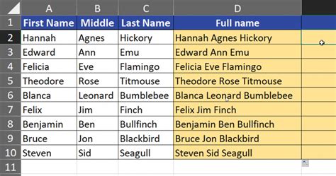 Combine Text From Two Or More Cells Excel And Adam