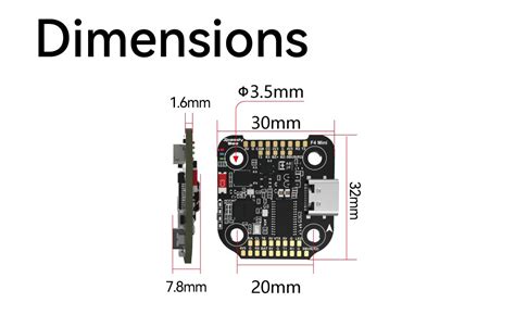 Speedy Bee F405 Mini 20x20 Flight Controller Defiancerc