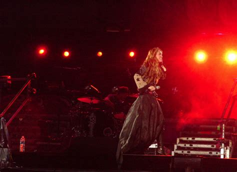 Picture Of Miley Cyrus In Gypsy Heart Tour Miley Cyrus 1334882471