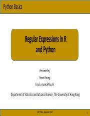 Regular Expressions In R And Python Pdf Python Basics Regular Expressions In R And Python