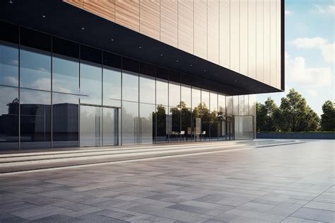 Tipos De Edificios De Señalización Exterior Foto Premium