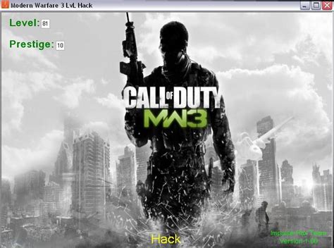 MW Rank And Prestige Hack V Downloads OldbabeHack Game Hacks Cheats