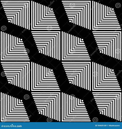 Seamless Diagonal Stripe Pattern Stock Vector Illustration Of Grid