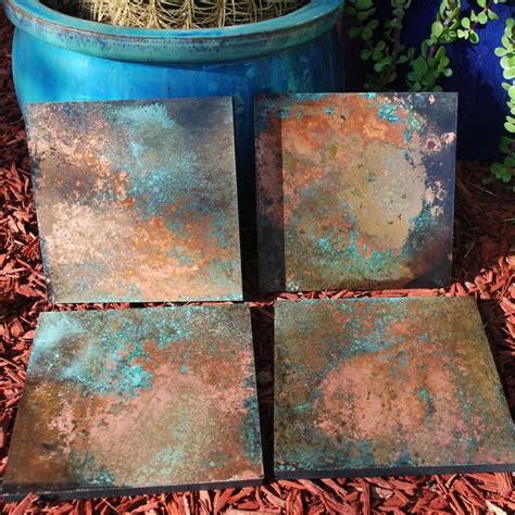 Copper Patina Paint Effect