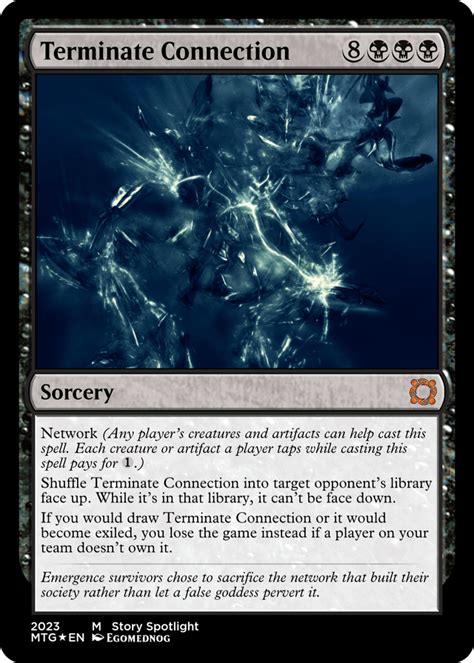 Terminate Connection Rcustommagic