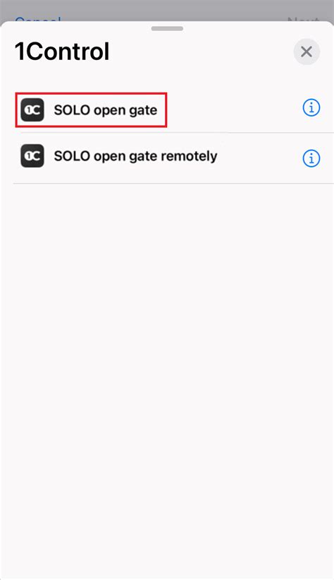 Siri Command Setup Guide 1control