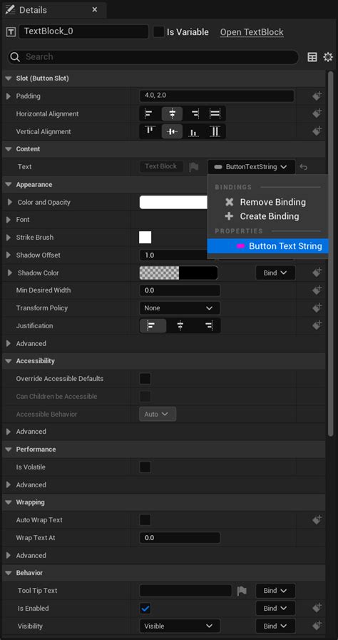 Create Scrollable List Of Clickable Buttons From Dynamic Array Unreal