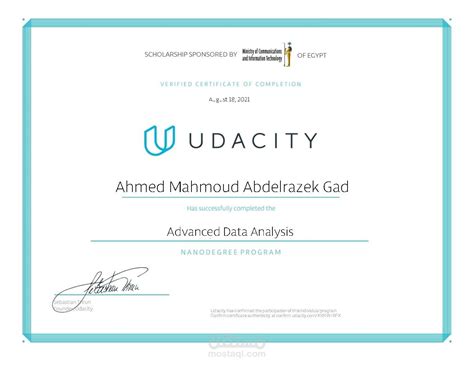 Advanced Data Analysis And Python مستقل