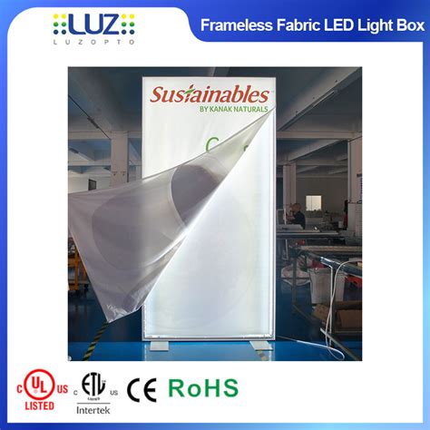 Customized Frameless Fabric LED Light Box Frameless Fabric LED Light Box Suppliers LED Light Box