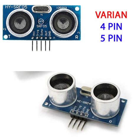 Jual Sensor Ultrasonic Ardunio Robotika 5pin Kota Bandar Lampung