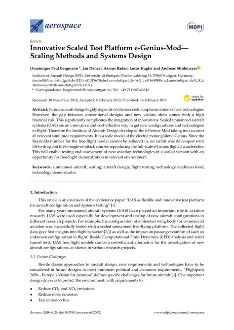 PDF Innovative Scaled Test Platform E Genius ModScaling Methods And Systems Design