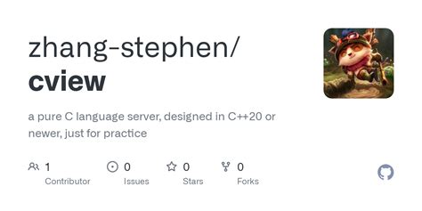 Github Zhang Stephencview A Pure C Language Server Designed In C20 Or Newer Just For