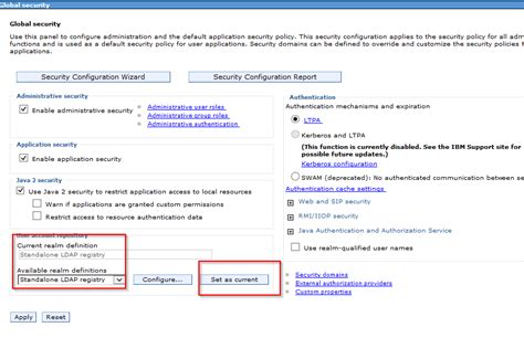 Websphere Application Server Configuration With Ldap Server