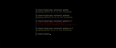 My Story About Uninstalling Python 37 — Pip Uninstall Python Lol