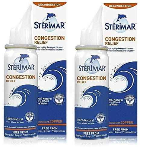 Sterimar Nasal Spray Colds And Sinusitis Nasal Congestion Relief 100