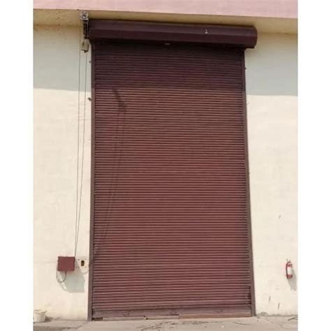 Mild Steel Motorized Rolling Shutter At ₹ 200sq Ft Electrical Rolling Shutter In Ghaziabad