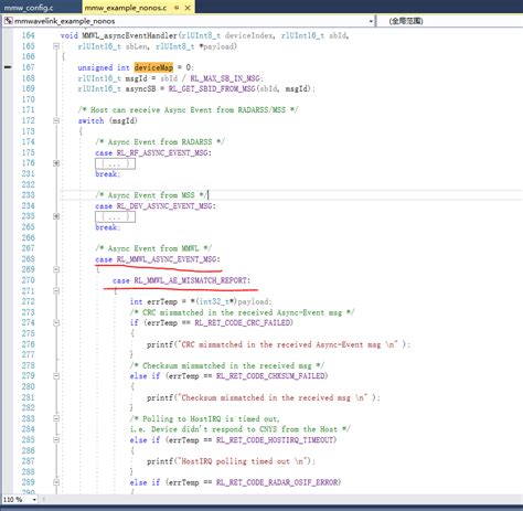 AWR BOOST Two Question About Code In The Mmw Example Nonos C Sensors Forum Sensors TI