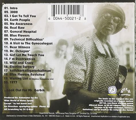 Dr Octagon Dr Octagonecologyst 1996 Review Hip Hop Golden Age