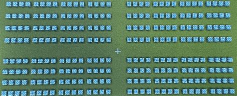 all 256 combinations of light blue terracotta in a 2x2 square r