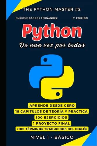 Libro Python De Una Vez Por Todas python Master spanish Meses sin interés