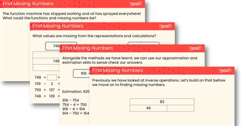 05 2 find missing numbers classroom secrets