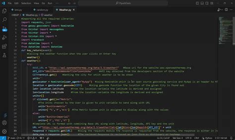 how i built a weather app with python piyush bokaria posted on the