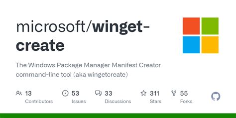 GitHub Microsoft Winget Create The Windows Package Manager Manifest Creator Command Line Tool
