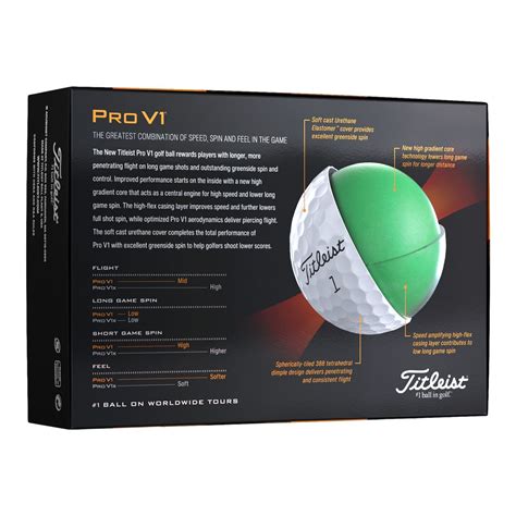 Titleist Mens Pro V1 High Golf Ball 12 Pack Sportchek