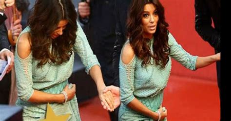 에바 롱고리아 노팬티 들통 초대형 사고 카메라 포착