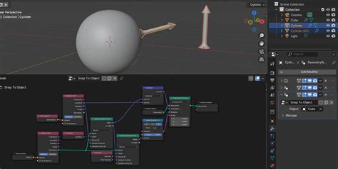 Geometry Nodes Align Object To Anothers Nearest Face Normal Animation And Rigging Blender