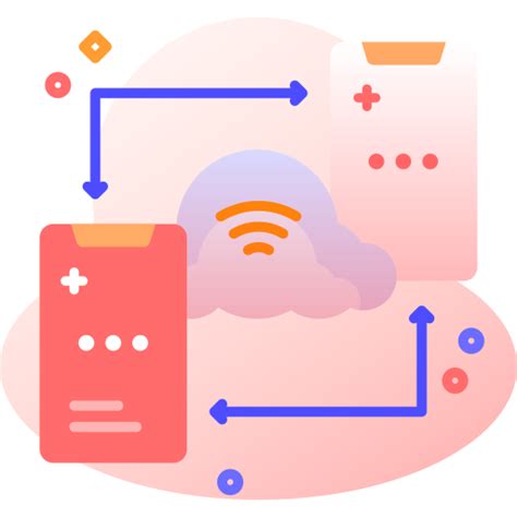 Cloud Sync Free Networking Icons