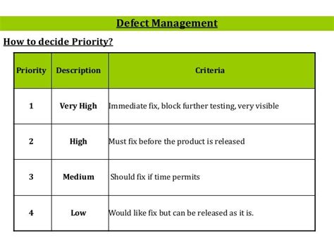 Mt S13 Defectmanagement