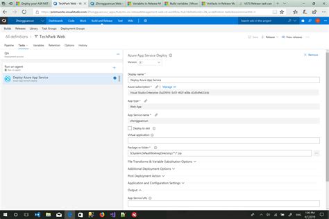 Azure Devops Vsts Release Task Cant Find The Zip File Stack Overflow
