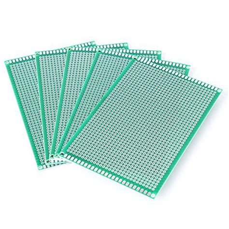 5pcs Single Side Copper Prototype Pcb Universal Printed Circuit Board Fiberglass Plate For