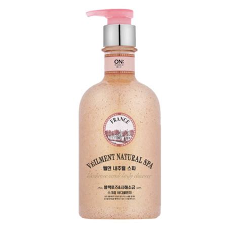 온더바디 온더바디 벨먼 내추럴 스파 블랙로즈and사해소금 스크럽 바디워시 400g 위시버킷