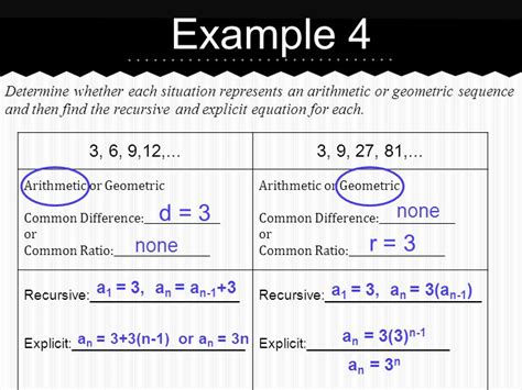 4 2b geometric explicit and recursive sequences ppt video online download