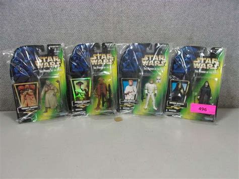 Lot 4 1996 Hasbro Lucasfilm Star Wars Figurines Tusken Raider