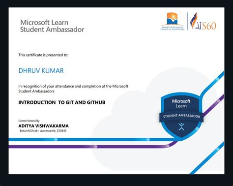 Microsoftlearn Git Github Studentambassador Learningjourney