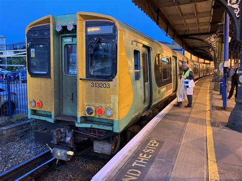 British Rail Class 313 203 3132 Unit Number 313203 Brel 1972