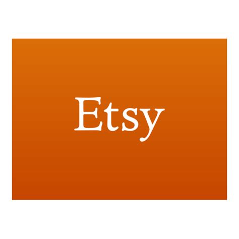 Black Etsy Logo Vector