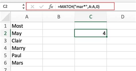 Excel MATCH Function - Sheet Leveller