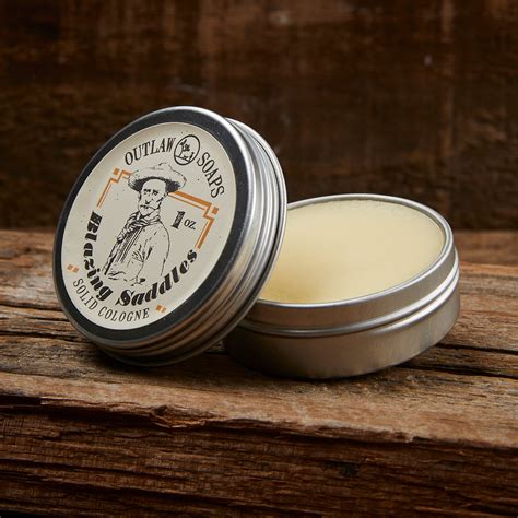 Solid Cologne Blazing Saddles Outlaw Soaps Touch Of Modern