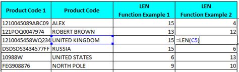 Len Left And Right Function In Excel With Basic Excel Examples Excel Solutions Basic And