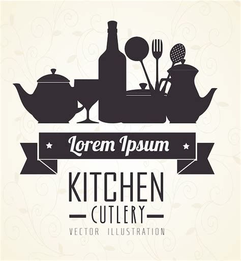 음식 디자인 벡터 일러스트 레이 션입니다 프리미엄 벡터